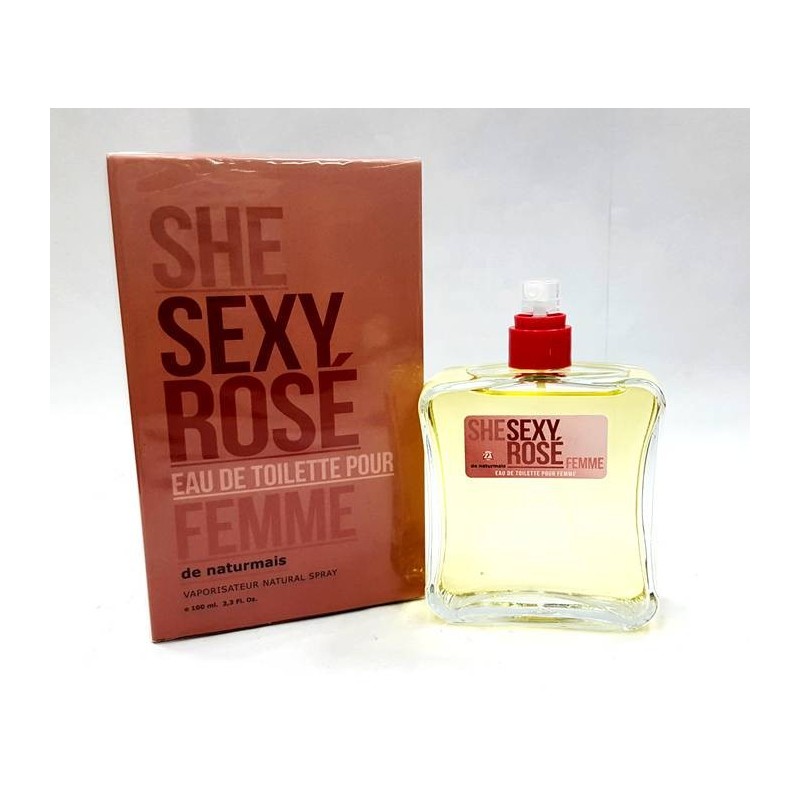 She Sexy Rosé Femme Eau De Toilette Spray 100 Ml